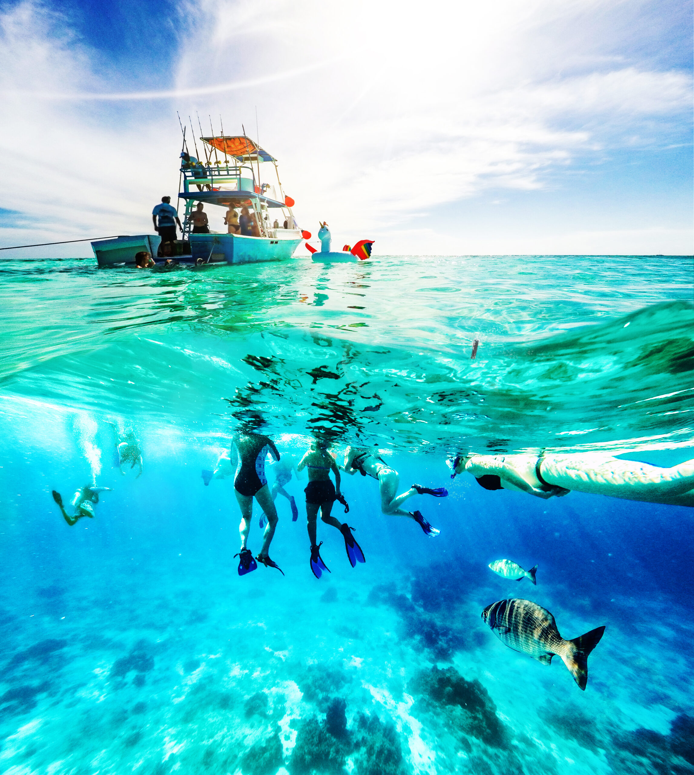 Caribbean Sea Fun Boat Excursion - Dreamtour